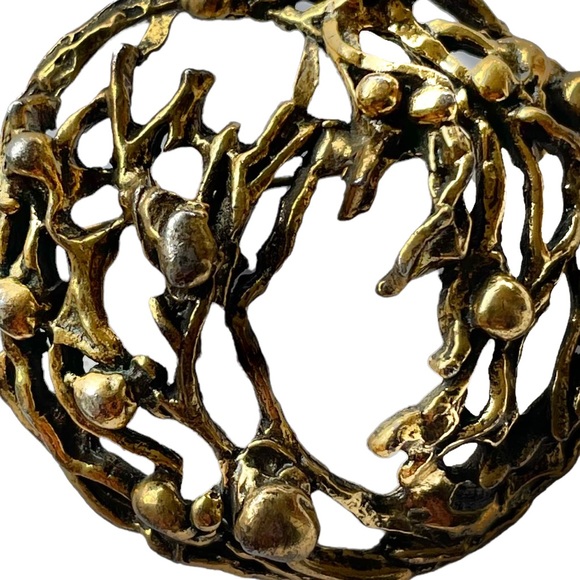 Robert Zentall | Jewelry | Vintage Robert Zentall Circular Abstract ...